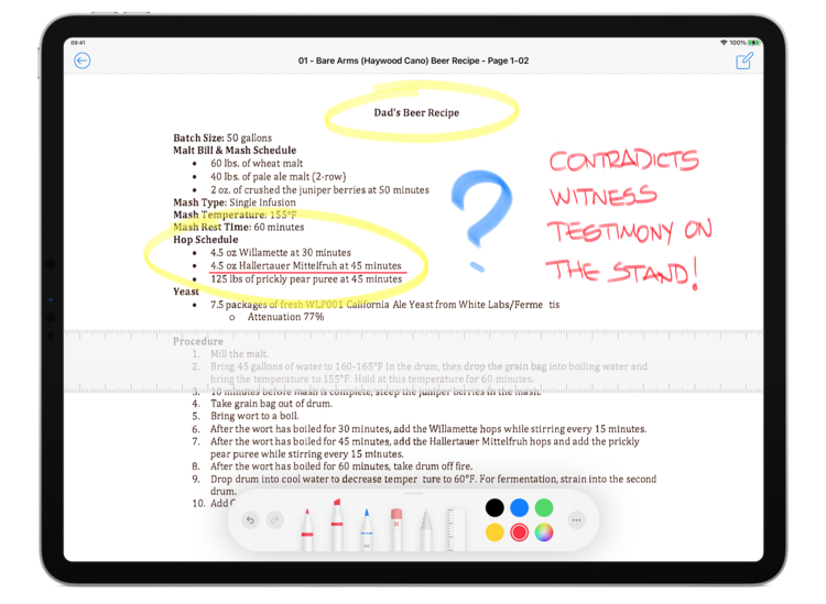 ExhibitsPad in Action! — LIT SOFTWARE
